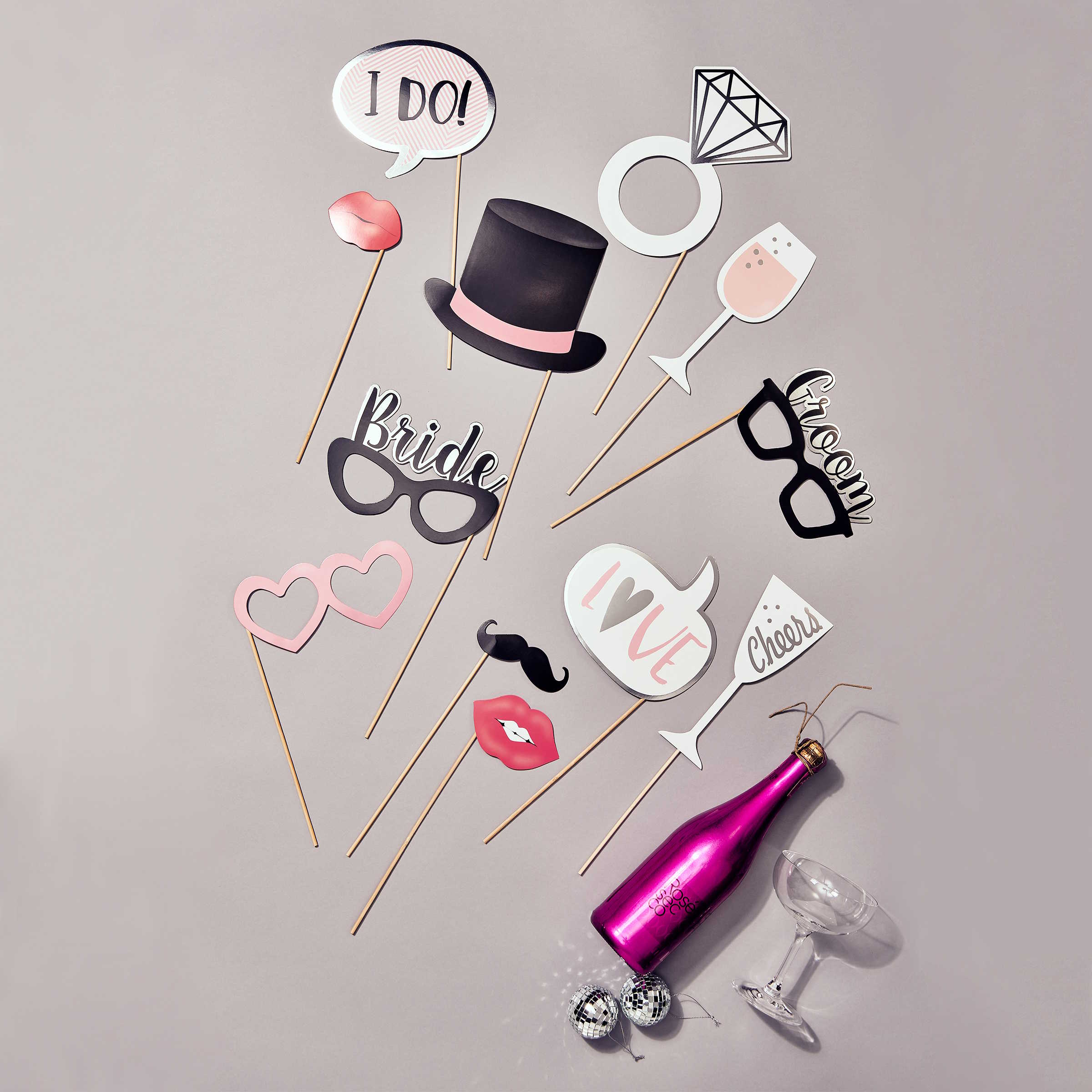 JUST MARRIED party booth wedding - BUTLERS Malta