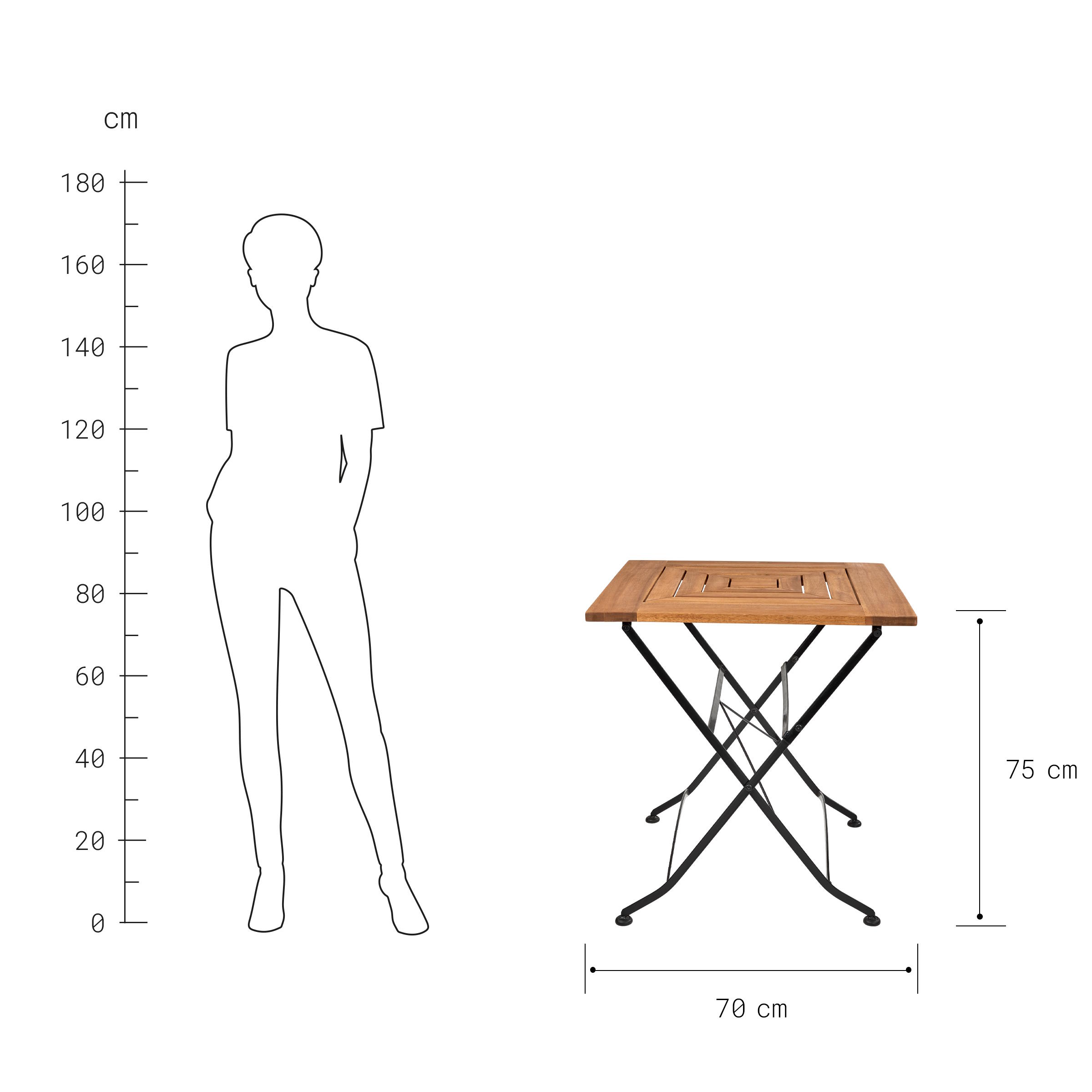 GARDEN STATE folding table - BUTLERS Malta