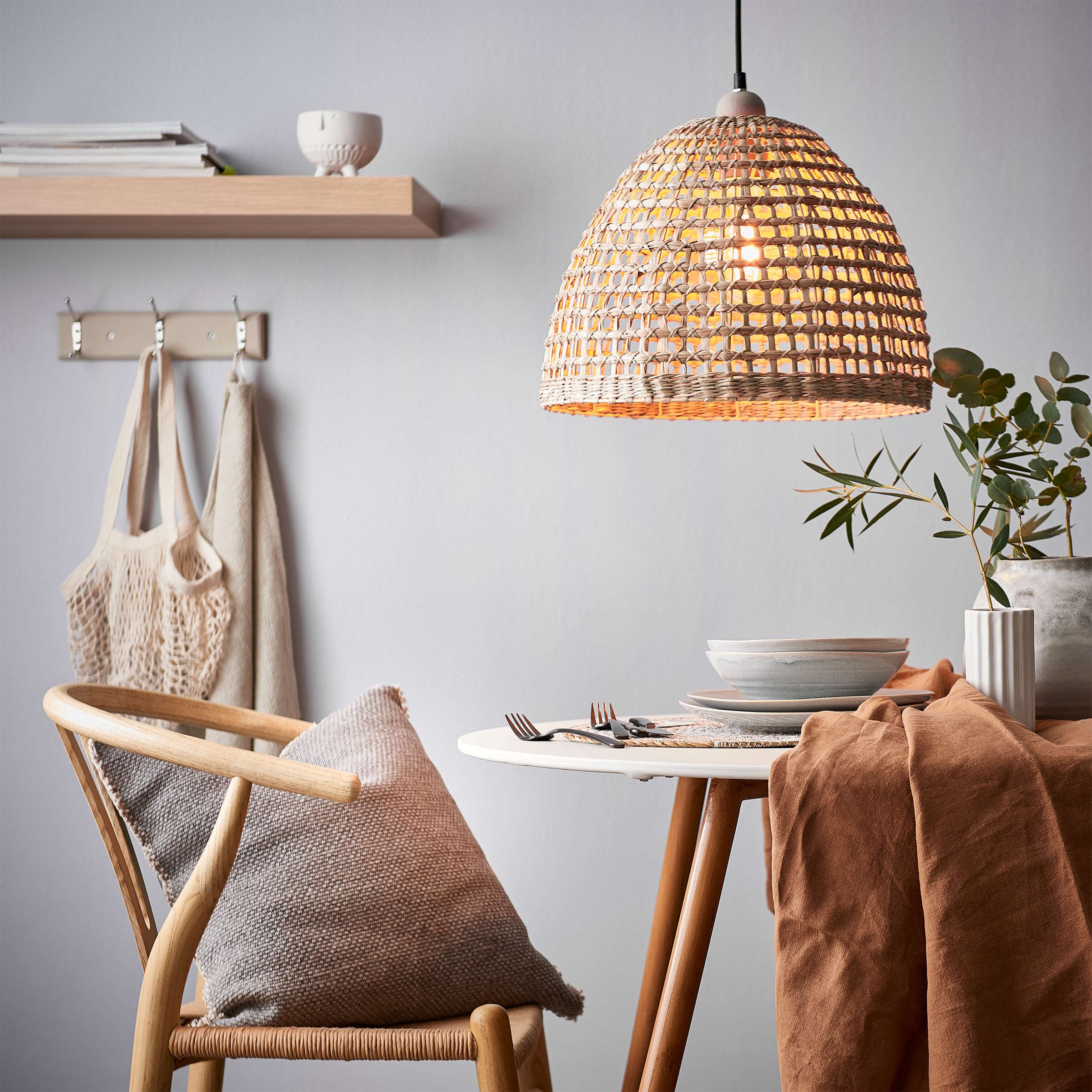 SEA BRAID Lamp Shade Seaweed - BUTLERS Malta