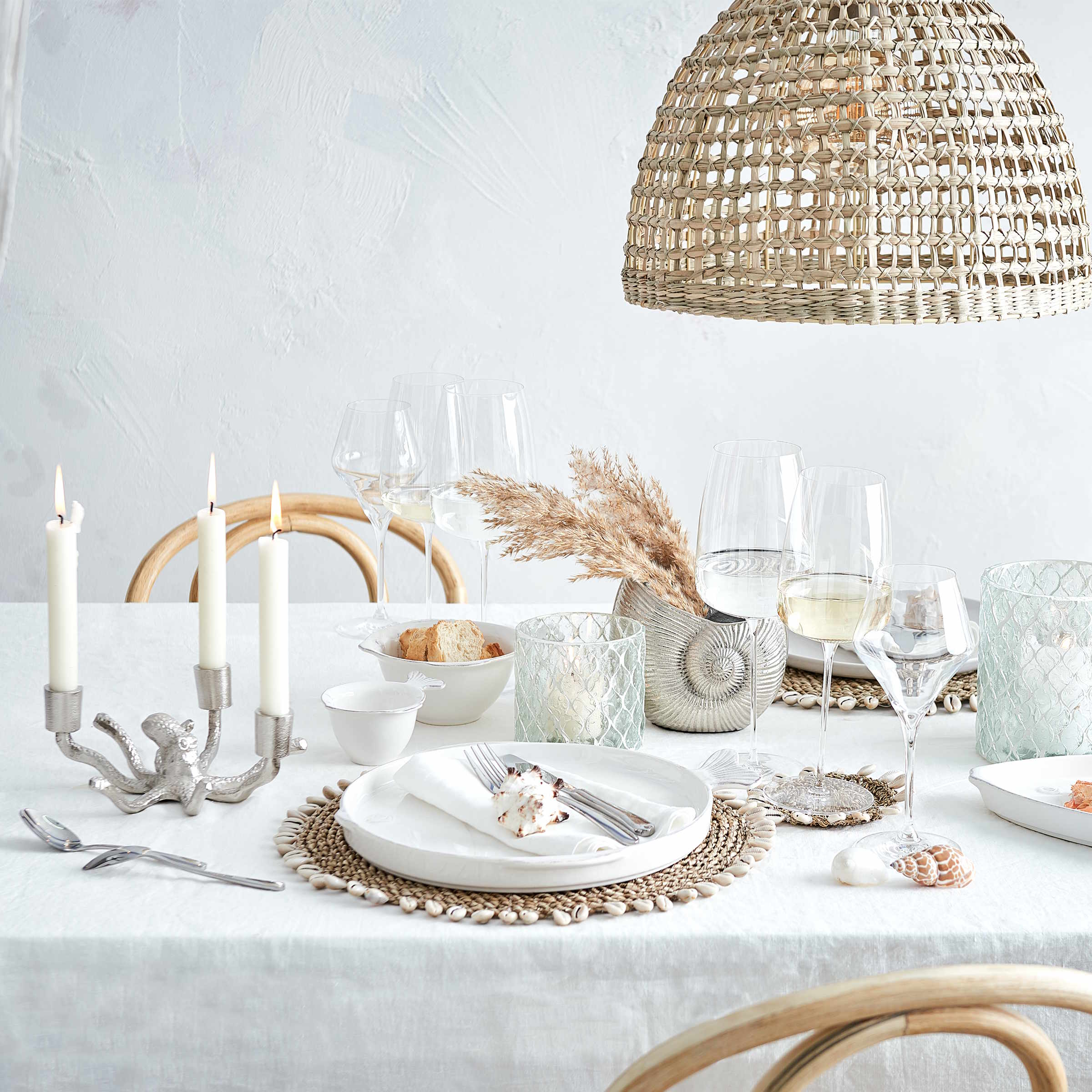 SEA BRAID Lamp Shade Seaweed - BUTLERS Malta